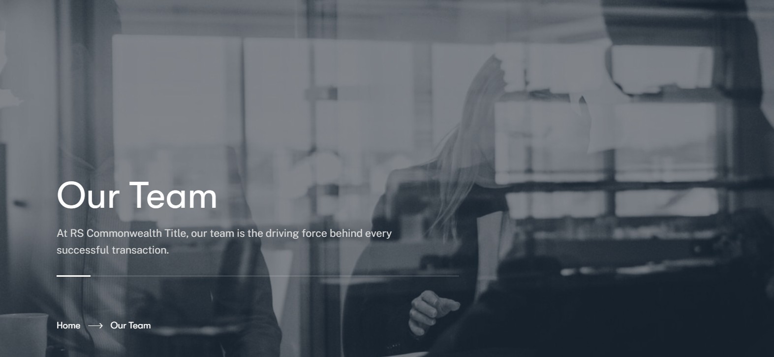 Our Team - RS COMMONWEALTH